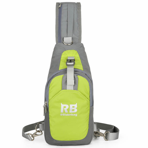 Green Reflective Crossbody Sling Bag | Riderbag