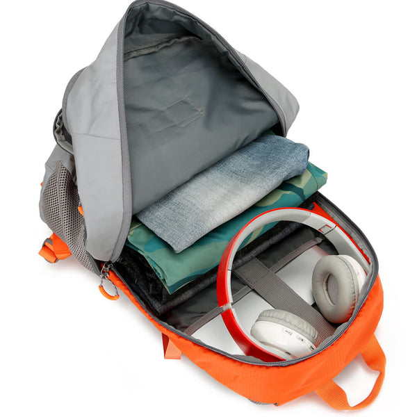 High Visibility Orange Reflective Commuter Bike Backpack |Riderbag Ref ...