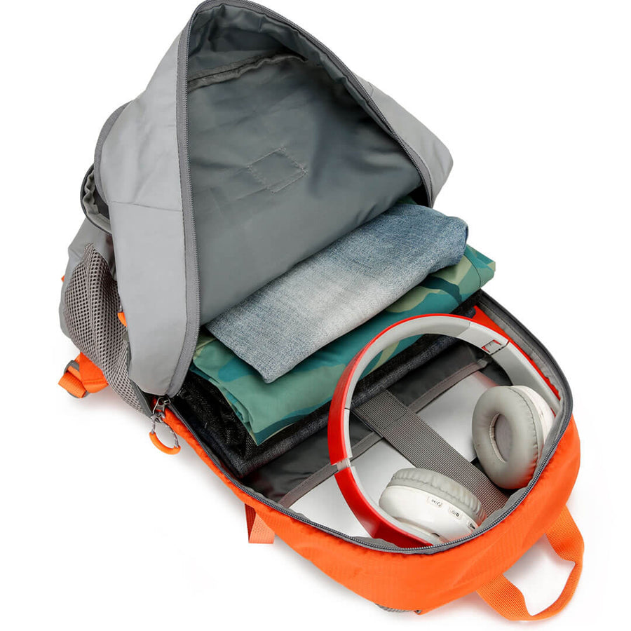 High Visibility Orange Reflective Commuter Bike Backpack |Riderbag Ref ...