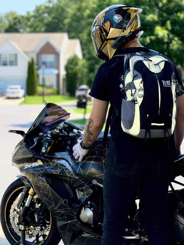 Hi-Vis Reflective Motorcycle & Commuter Backpacks | Riderbag USA ...