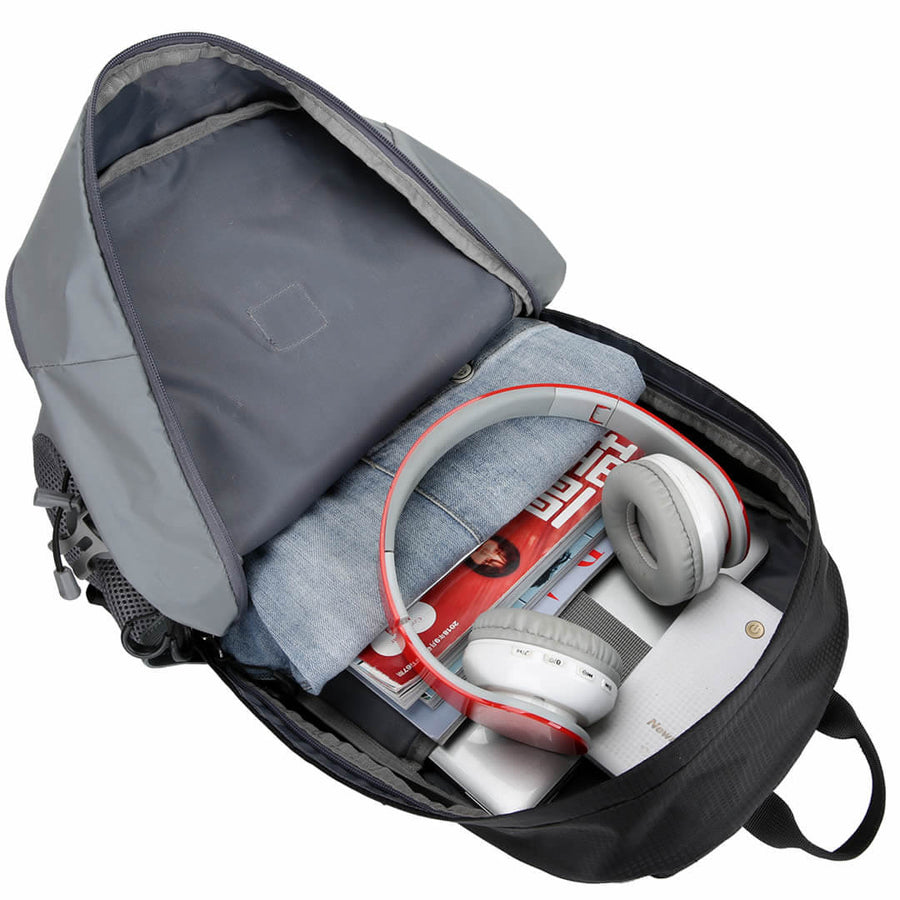 Black Reflective Backpack | Bike Commuter Backpack | Riderbag ...